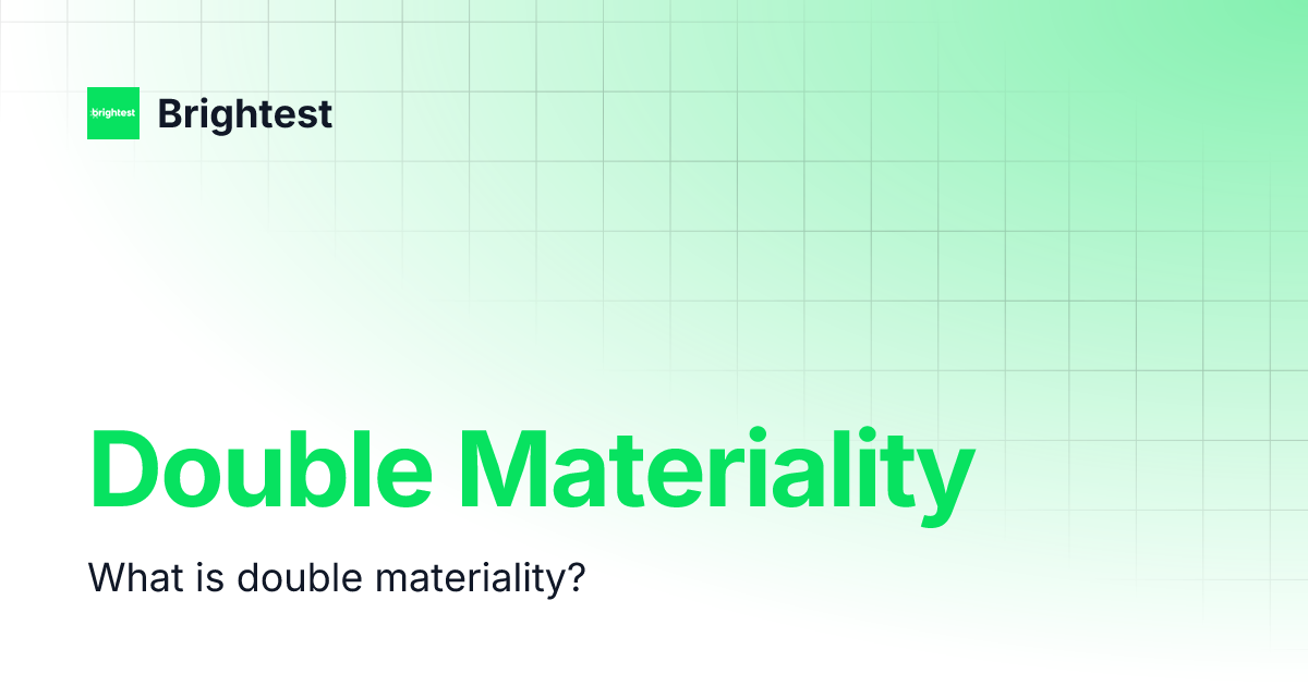 Double Materiality | Brightest
